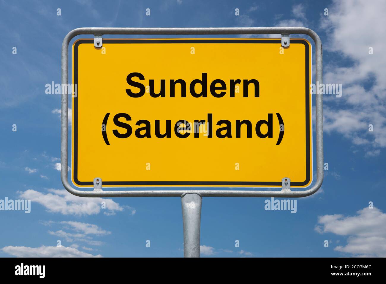 Ortstafel Sundern (Sauerland), Nordrhein-Westfalen, Deutschland | Place ...