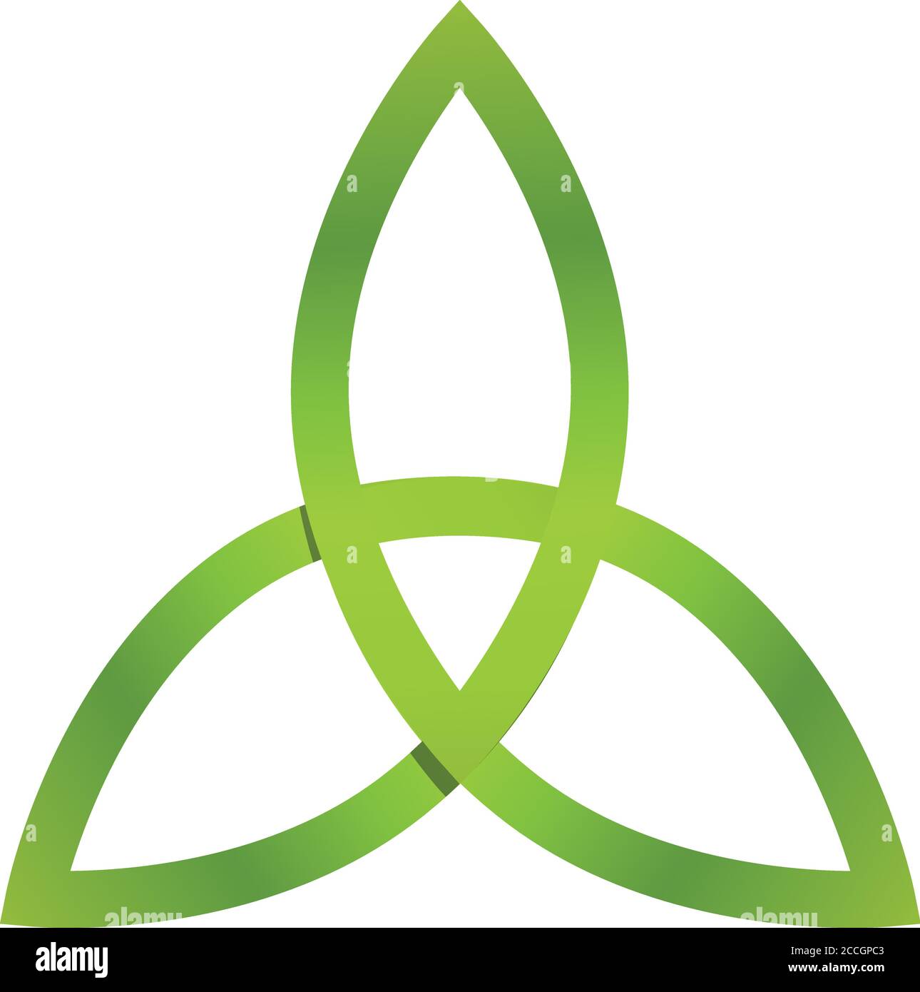 Ireland triangle icon. Cartoon of ireland triangle vector icon for web ...