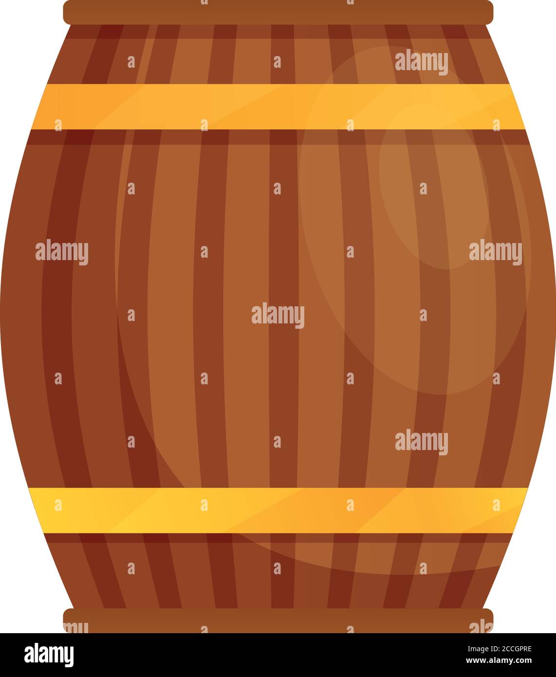Ireland beer barrel icon. Cartoon of ireland beer barrel vector icon ...