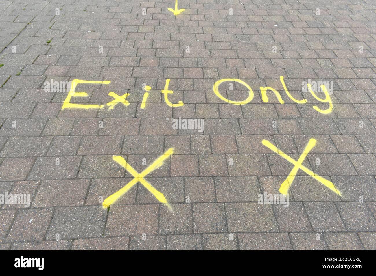 One way sign school hi-res stock photography and images - Alamy