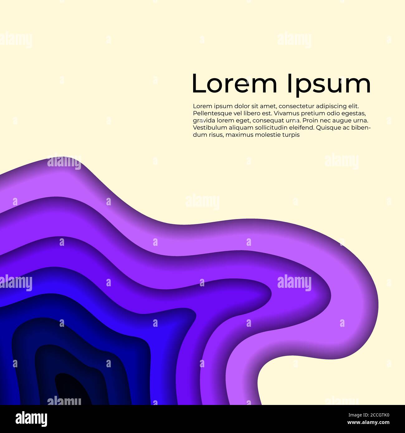 Paper cut color pattern on light background for bright design. Colorful ...