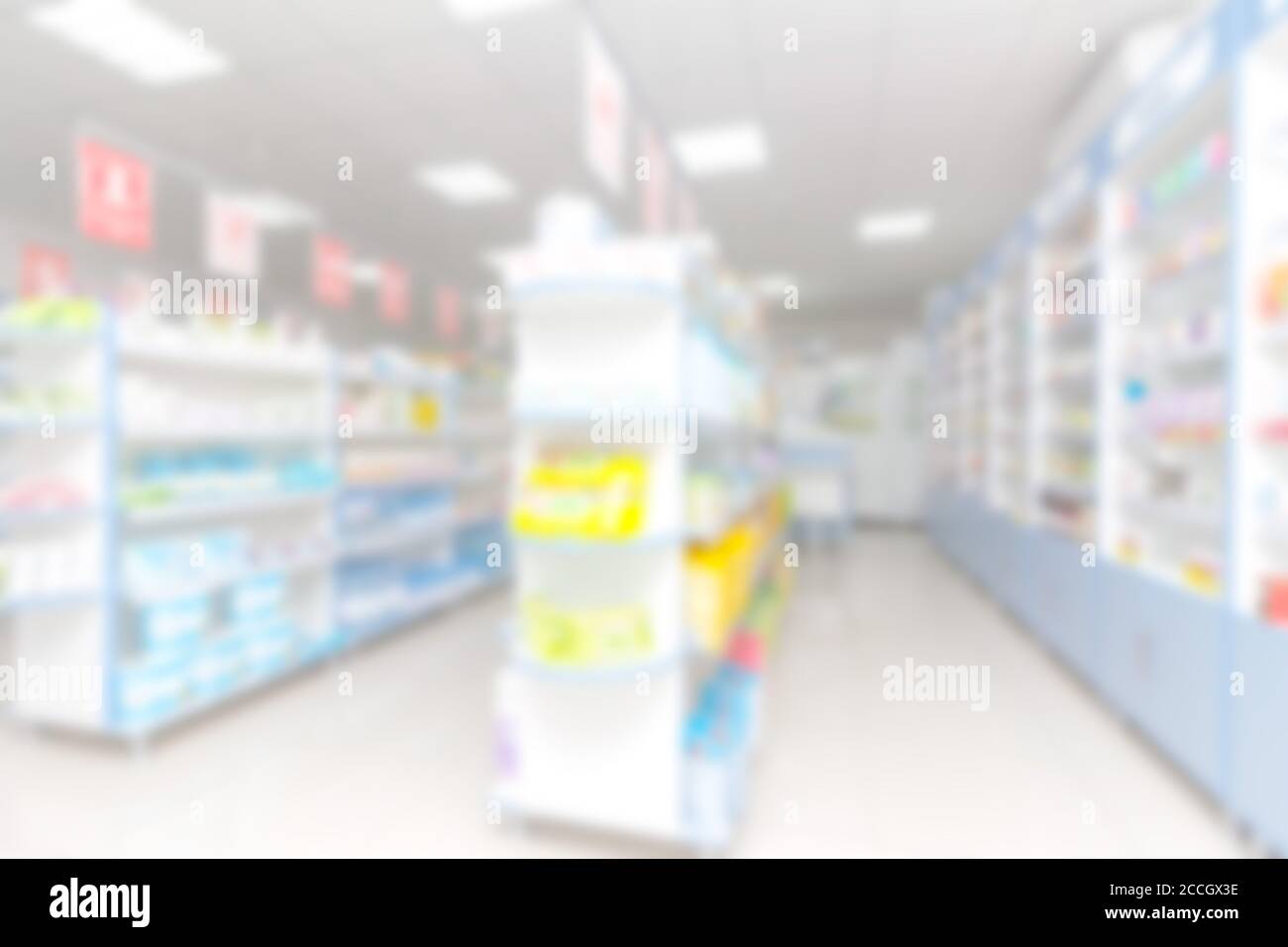 Pharmacy store blur medicines hi-res stock photography and images - Alamy