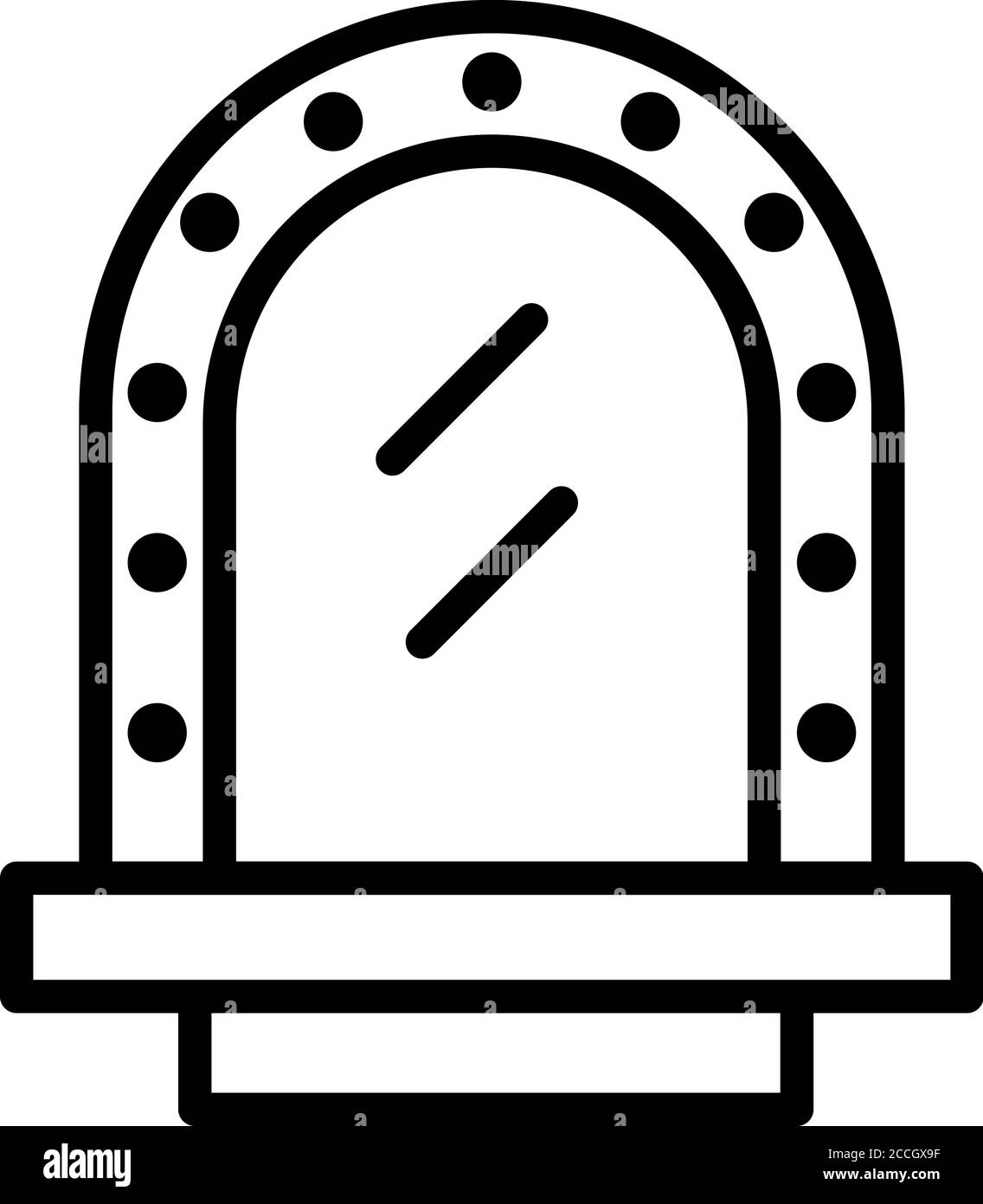 Round window icon, outline style Stock Vector Image & Art - Alamy