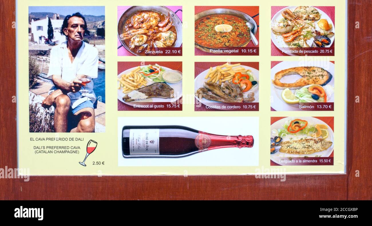 Salvador Dali’s favorite champagne is the Rose de Foc. This is written ...