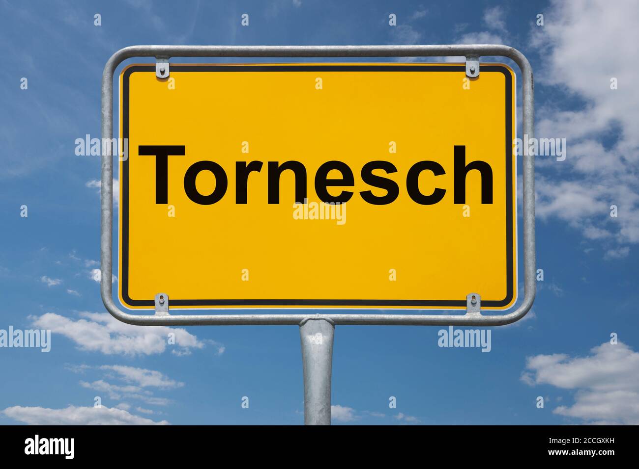 Ortstafel Tornesch, Schleswig-Holstein, Deutschland | Place name sign ...