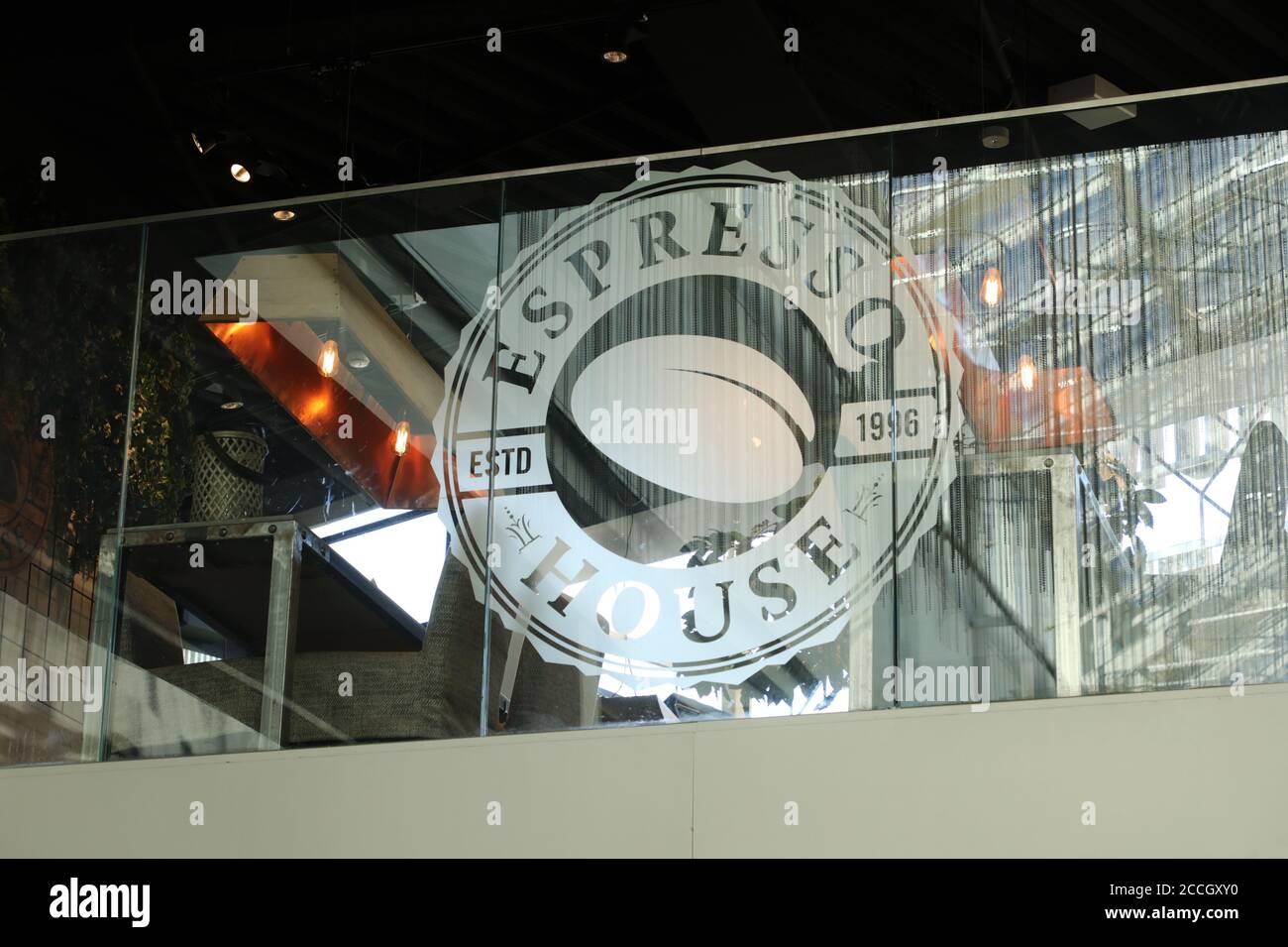 Uppsala, Sweden 20200811 Espresso house in a mall. Photo Jeppe ...