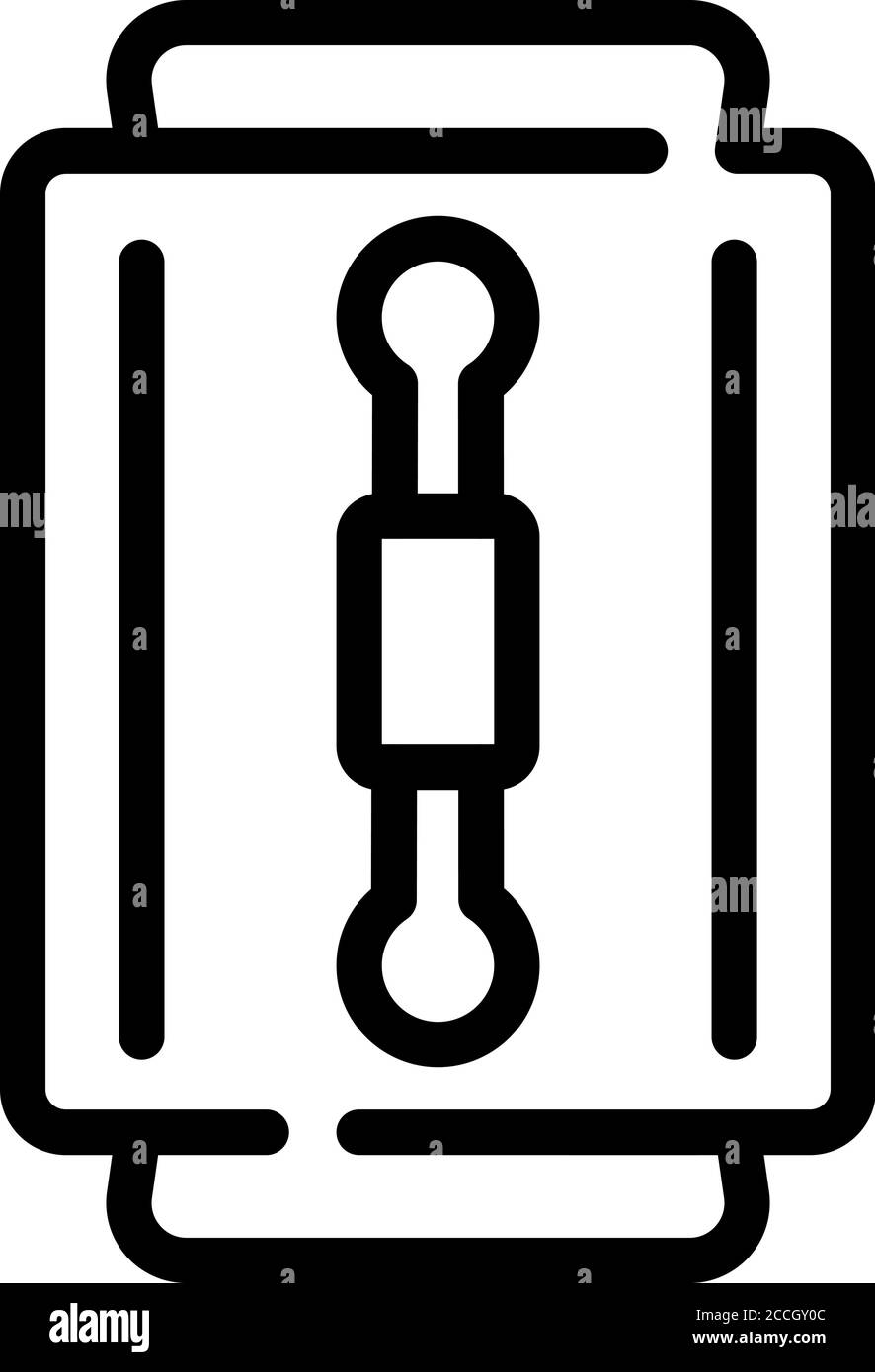 Two sided blade hi-res stock photography and images - Alamy