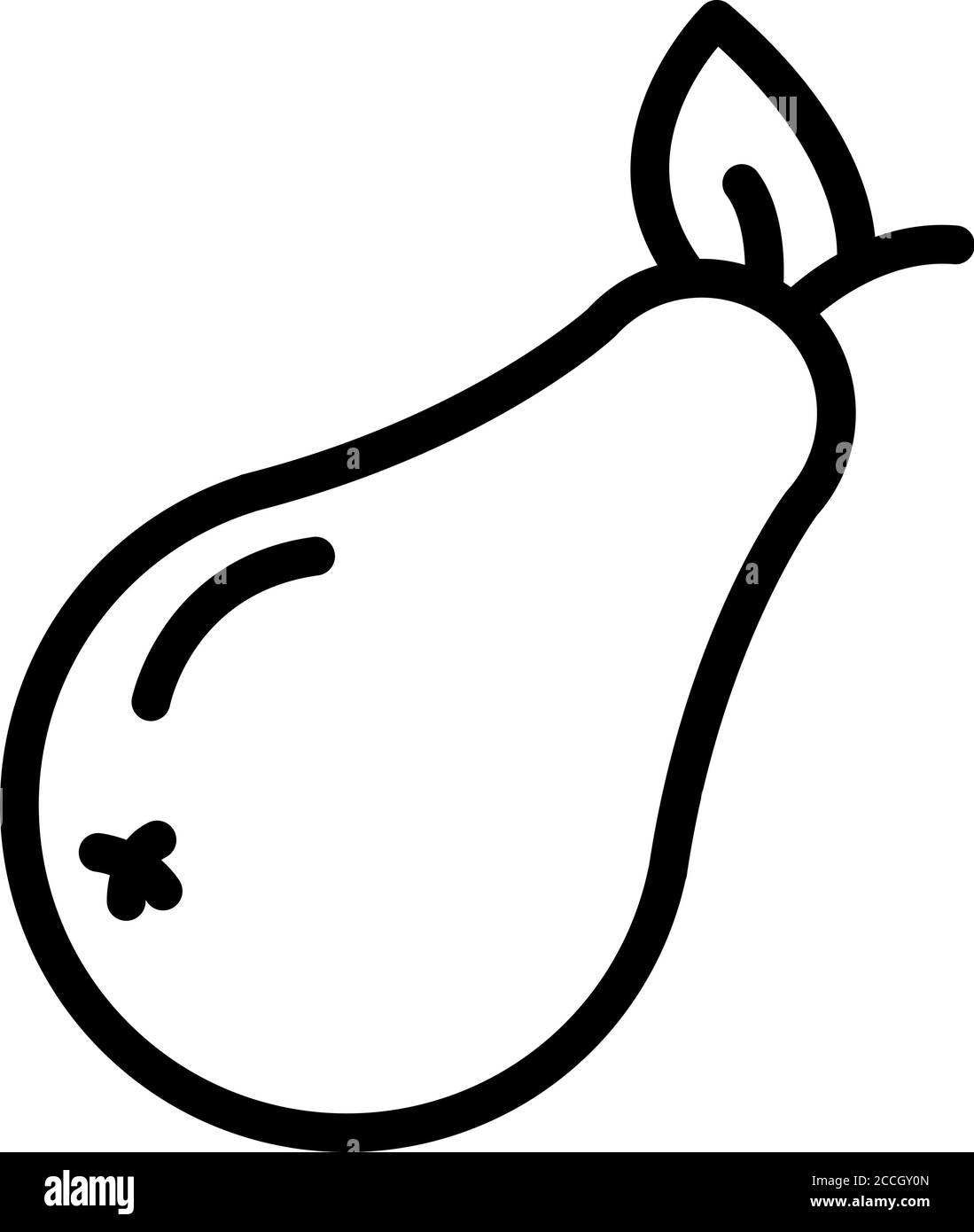 Farm pear icon, outline style Stock Vector Image & Art - Alamy