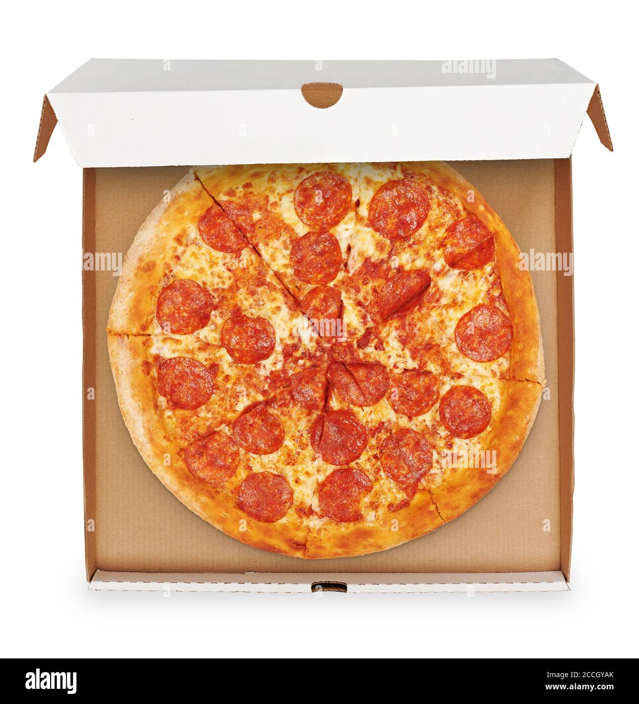 Pepperoni Pizza In Box