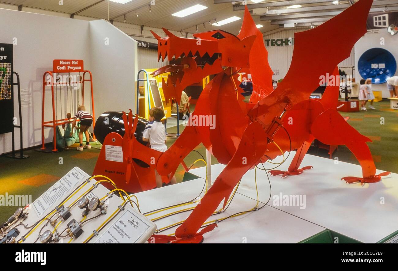 Puff the Pneumatic Dragon at Techniquest science and discovery centre ...