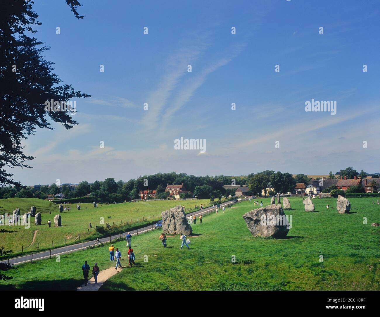 Avebury Henge and Stone Circles, Wiltshire, England, UK Stock Photo - Alamy