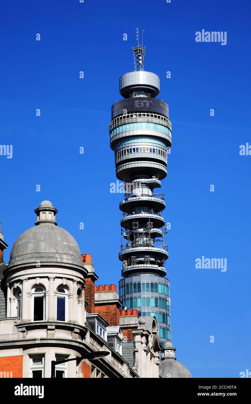 London, United Kingdom, April 1, 2012 : The British Telecom Tower is a ...