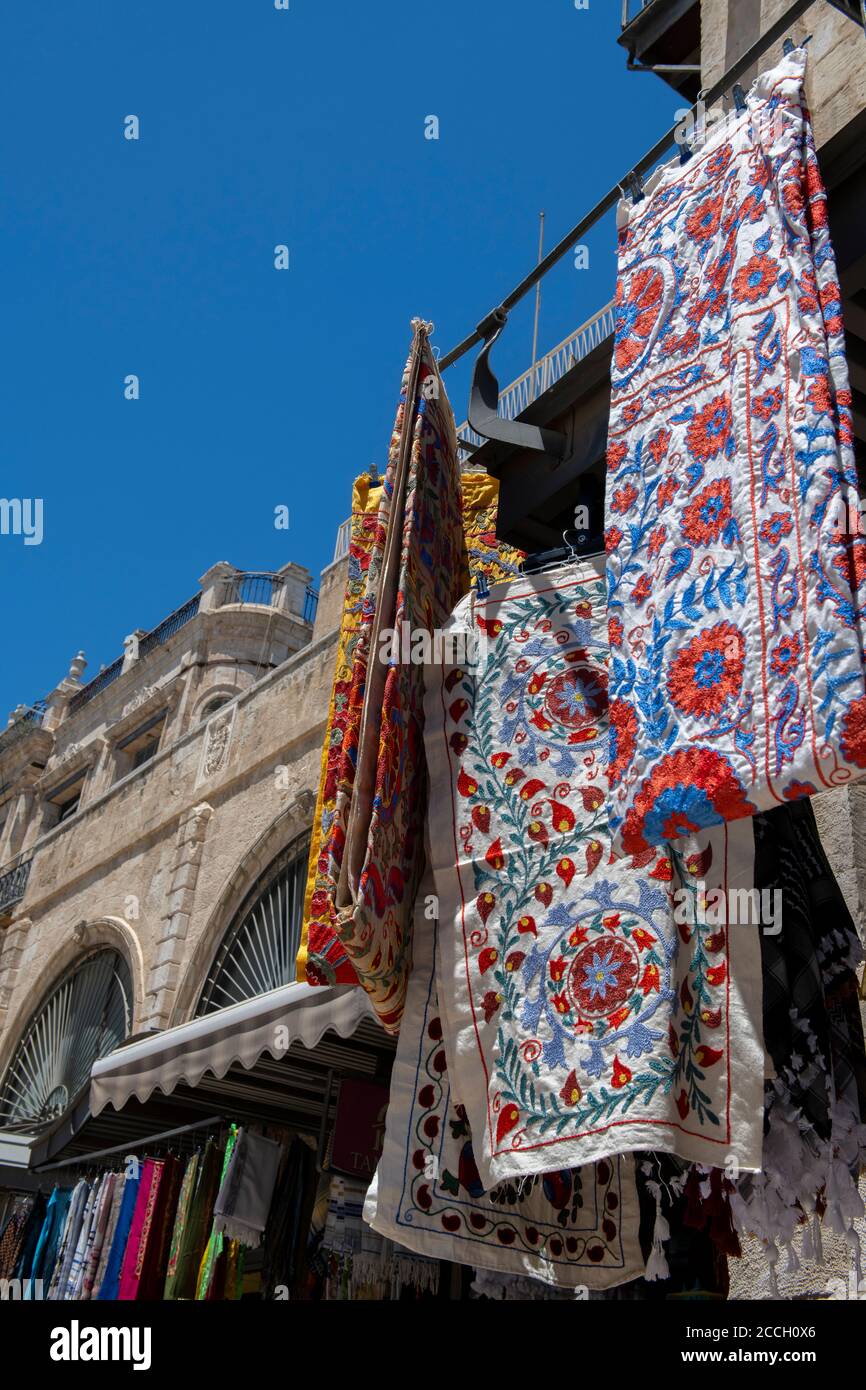 Jerusalem fabric hi-res stock photography and images - Alamy