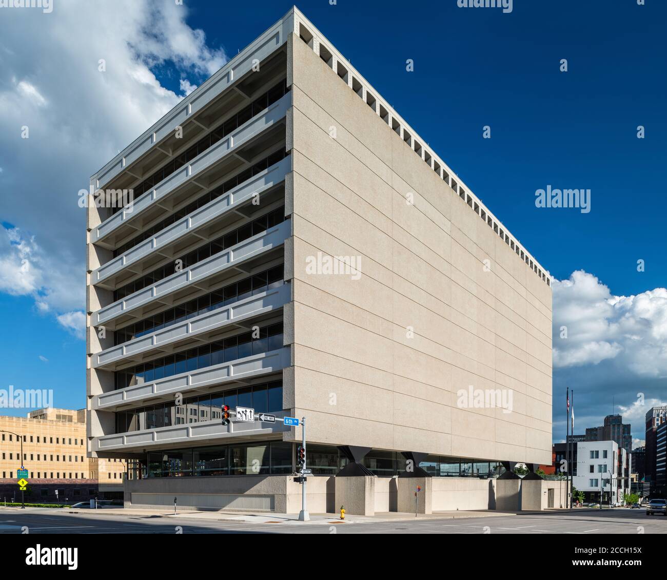 American Enterprise Group building designed by Gordon Bunshaft Stock ...