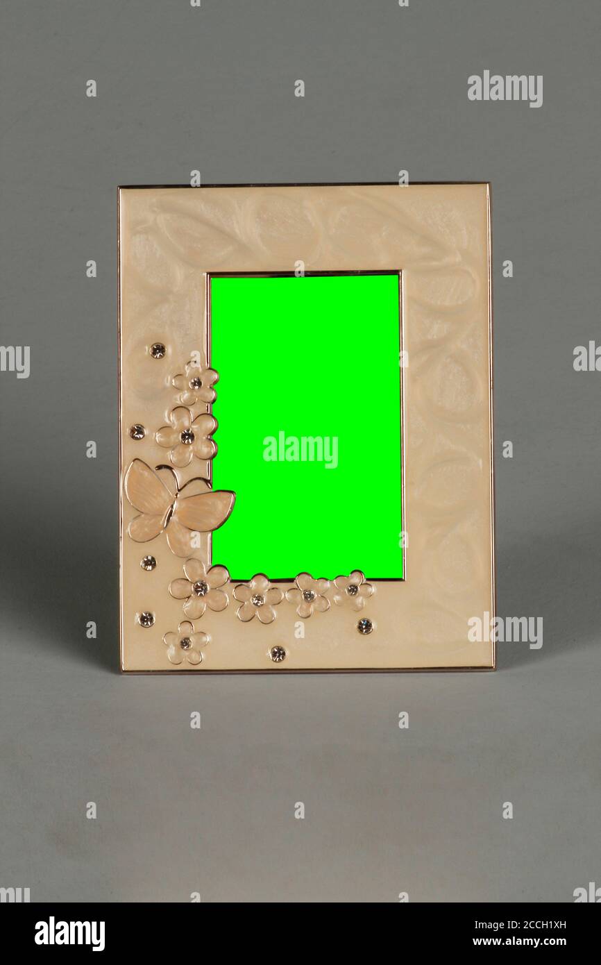 Hollow picture or photo frames for use in graphic arrangements. Empty ...