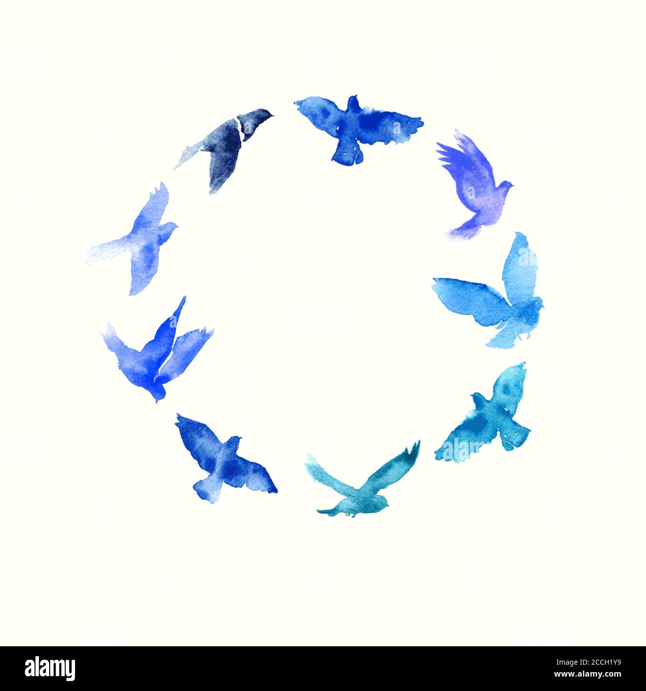 Messy birds Stock Vector Images - Alamy