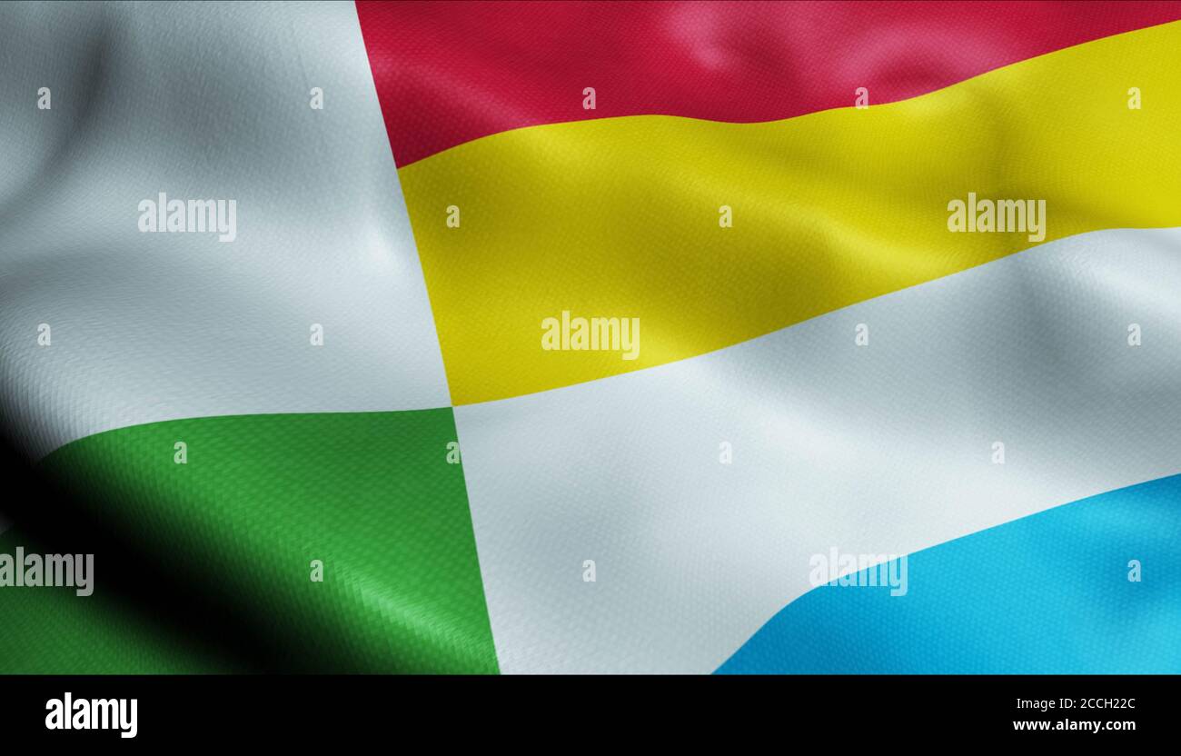 3d flag of the oss hi-res stock photography and images - Alamy