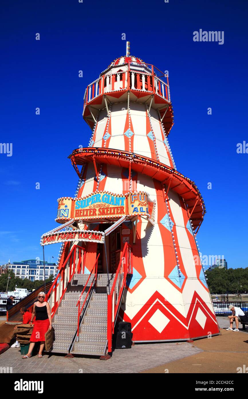 Spiral slide tower hi-res stock photography and images - Alamy