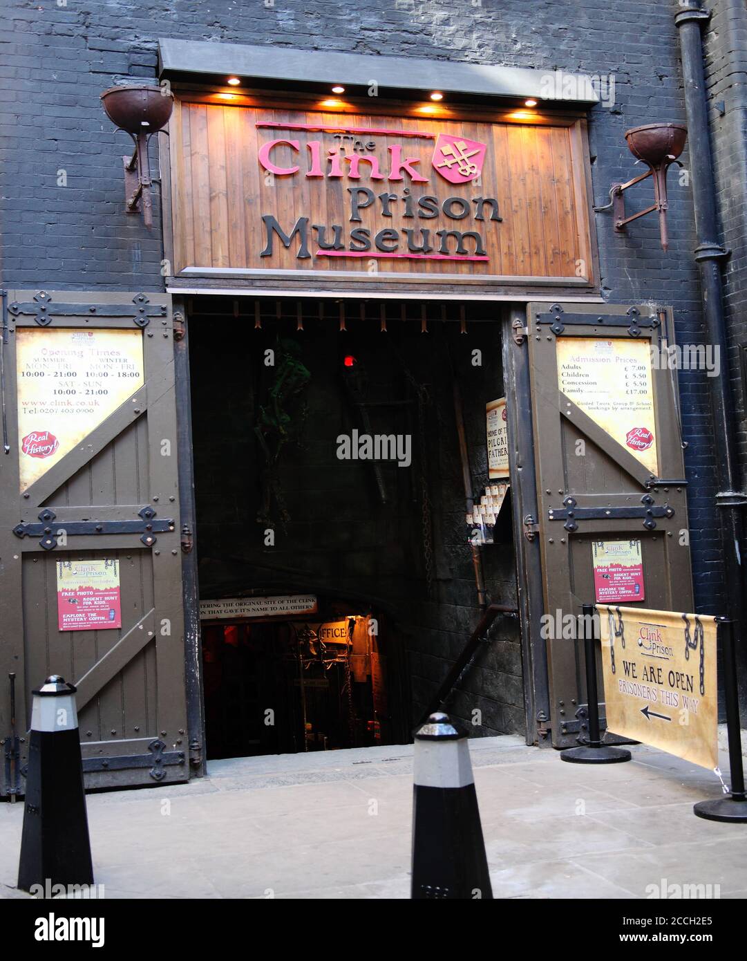 London, UK, September, 9 2012 : The Clink prison museum in Southwark ...