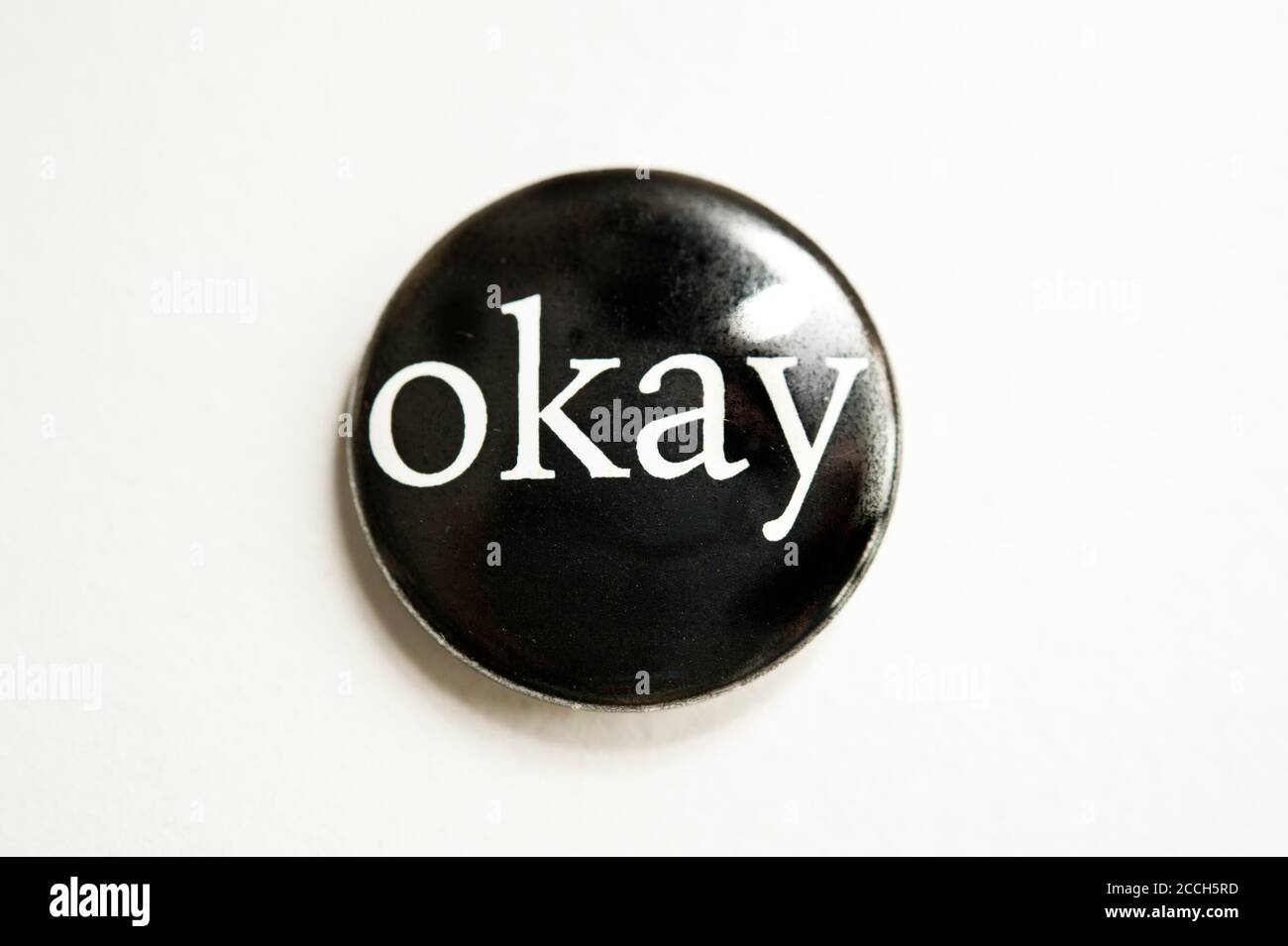 Black and white badge hi-res stock photography and images - Alamy