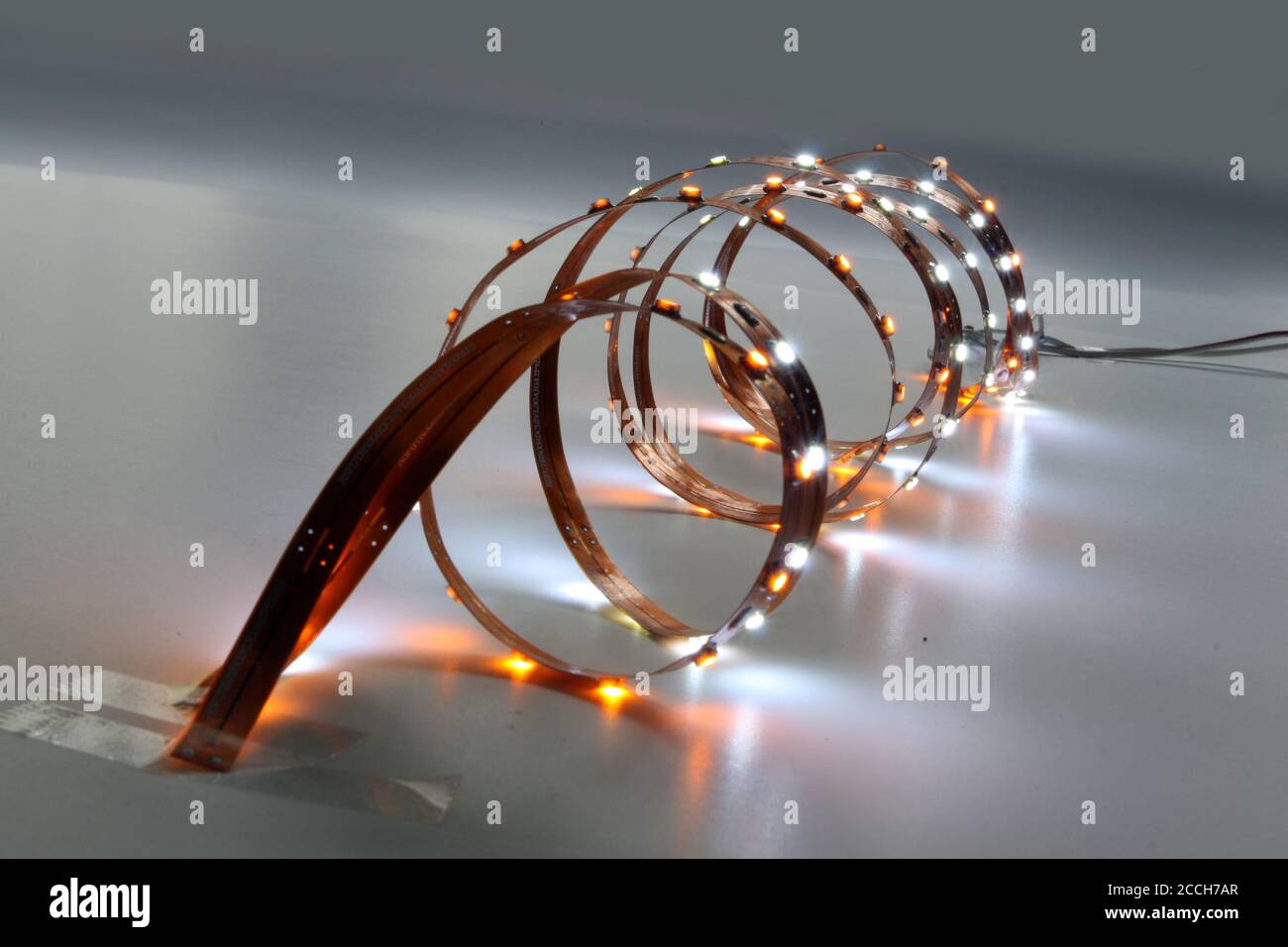 LED lighting fixtures in various colors for decorative lighting. LED ...