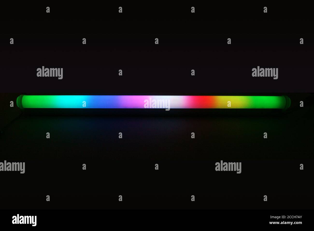 LED lighting fixtures in various colors for decorative lighting. LED ...