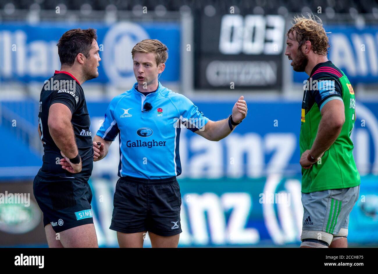 Referee christophe ridley hi-res stock photography and images - Alamy