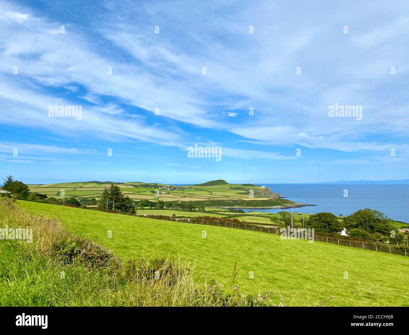 Beautiful Maughold, Isle of Man, British Isles Stock Photo - Alamy