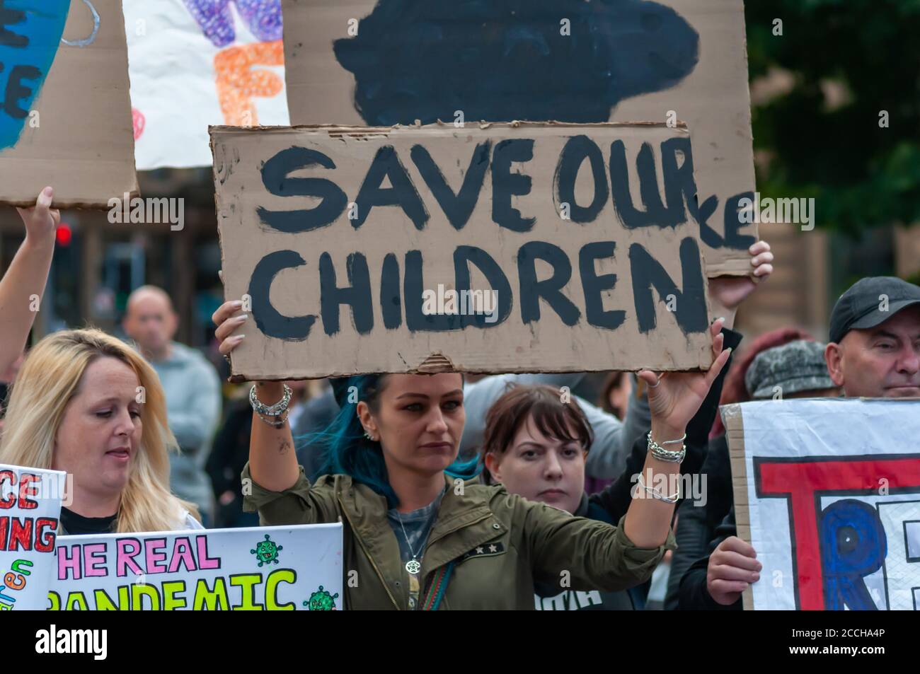 Children political campaign signs hi-res stock photography and images ...