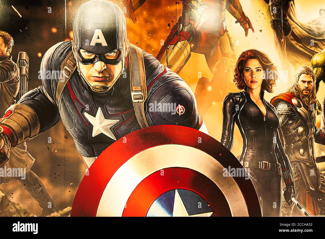 Marvel avengers station hi-res stock photography and images - Alamy