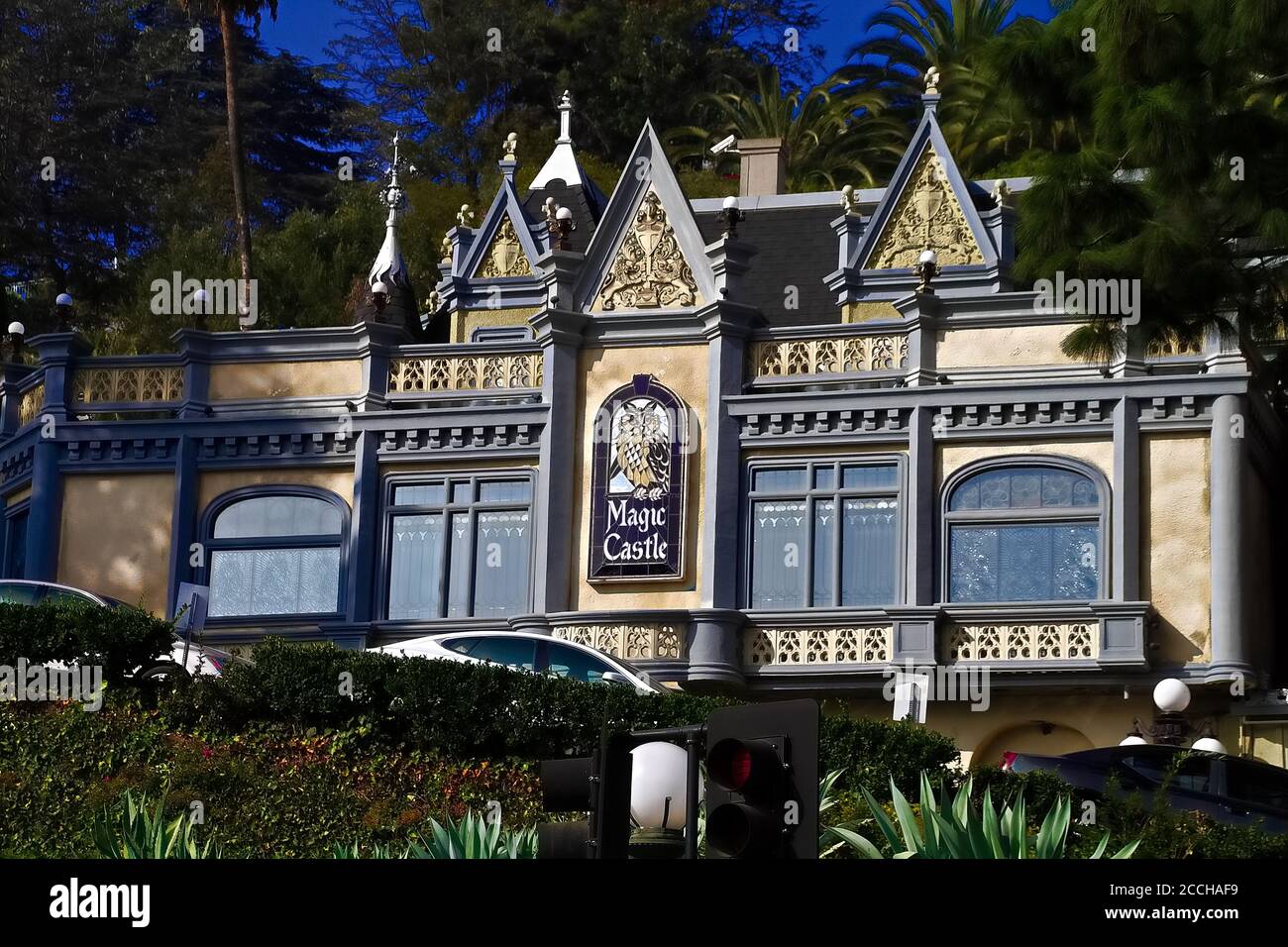 The Magic Castle, located in the Hollywood district of Los Angeles ...