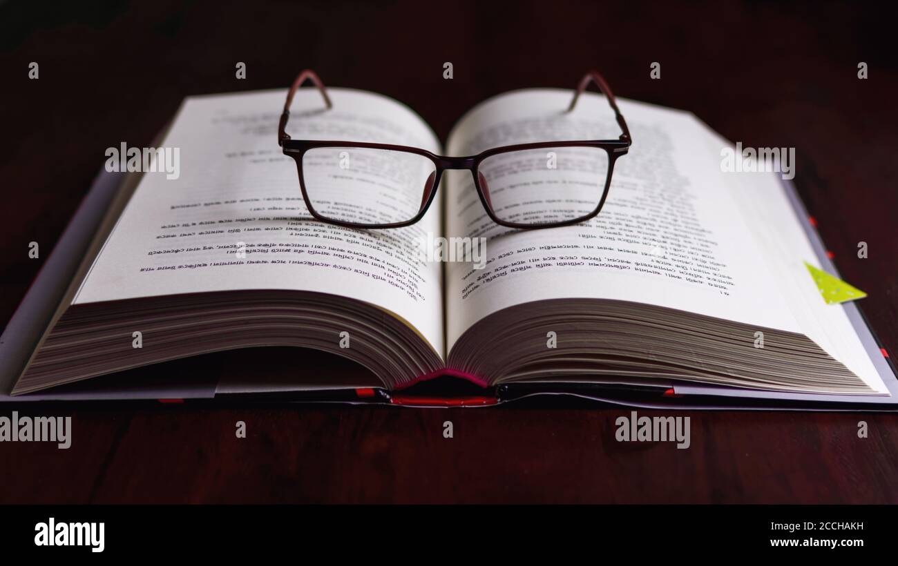 Specs book hi-res stock photography and images - Alamy