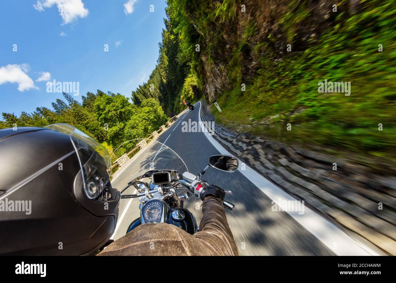 Motorcycle handlebars hi-res stock photography and images - Alamy