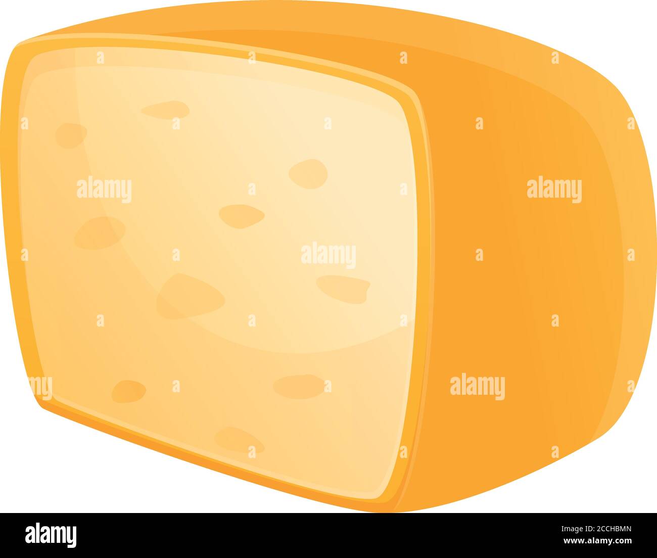 Cheese food icon. Cartoon of cheese food vector icon for web design ...