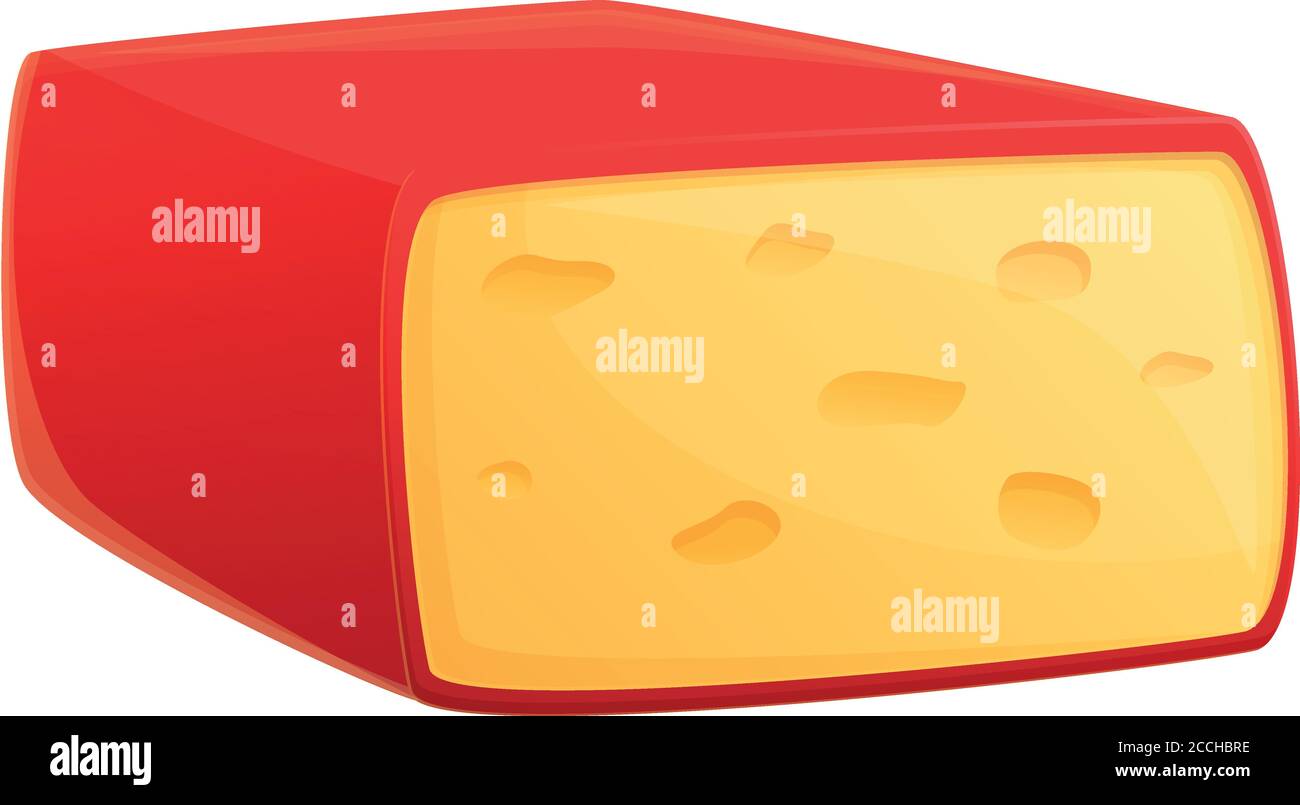 Feta cheese icon. Cartoon of feta cheese vector icon for web design ...