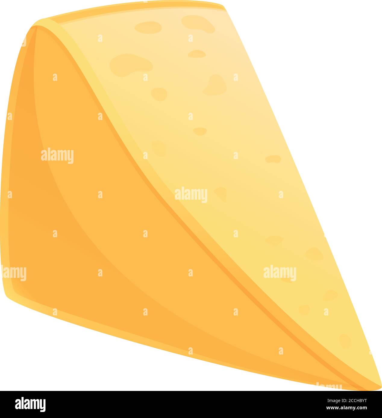 Emmental cheese icon. Cartoon of emmental cheese vector icon for web ...