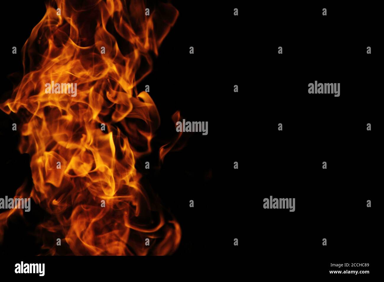 fire texture in the dark night (nice background Stock Photo - Alamy