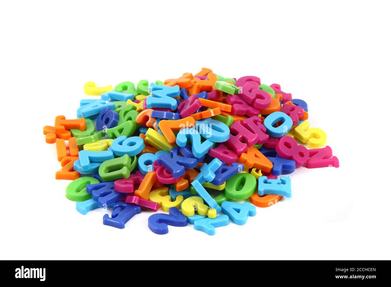 plastic alphabet isolated on the white background Stock Photo - Alamy