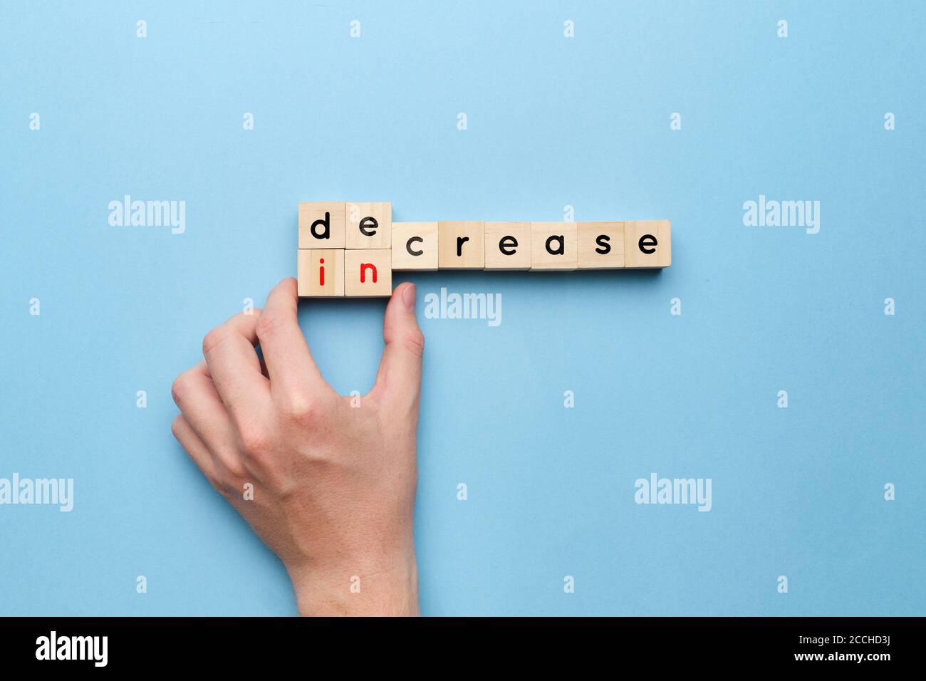 Cubes increase decrease hi-res stock photography and images - Alamy