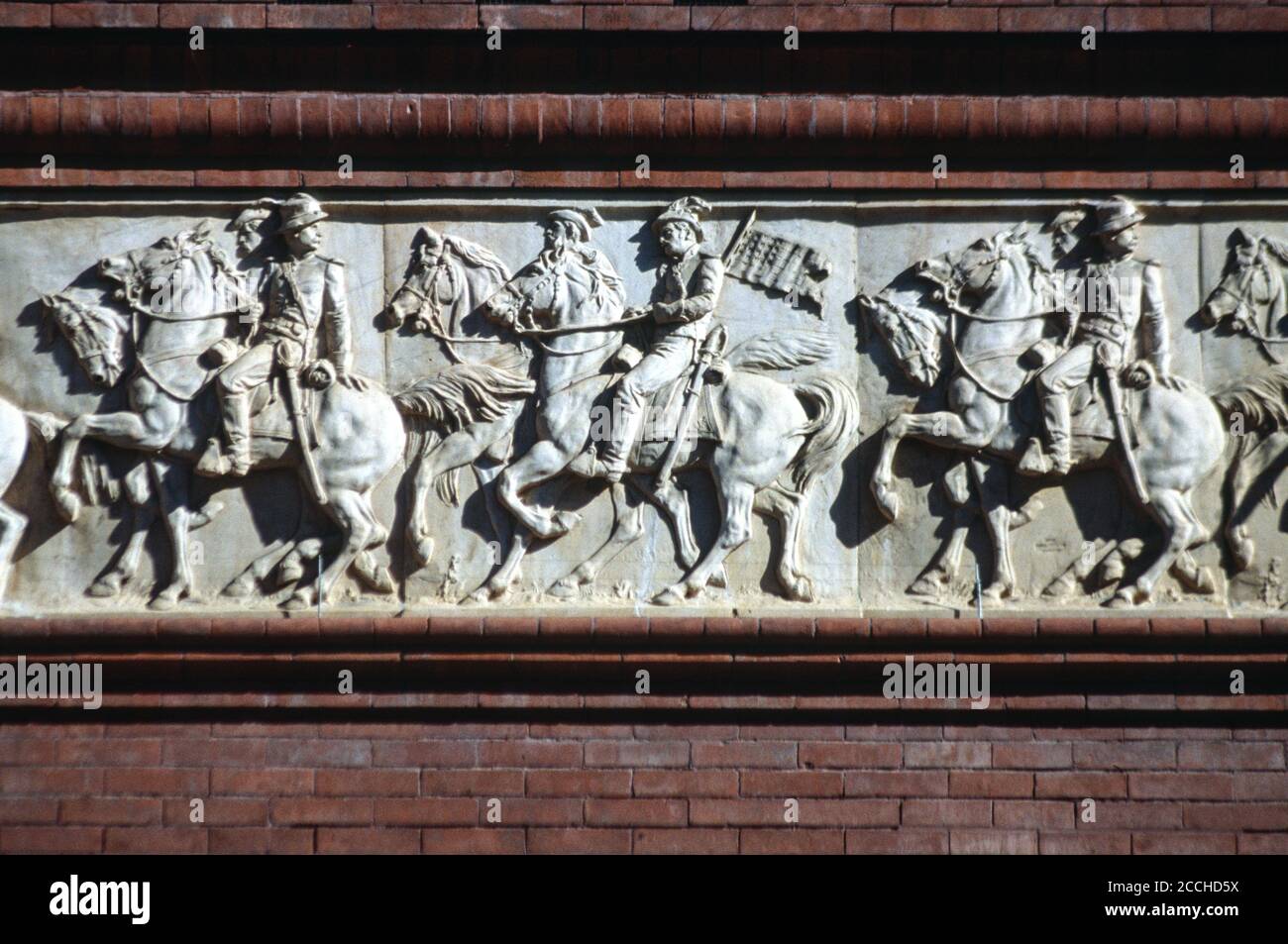 Washington, DC. National Building Museum, Terra Cotta Frieze by Caspar ...
