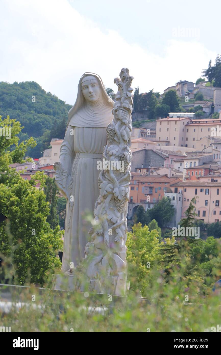 Statue of saint rita hi-res stock photography and images - Alamy