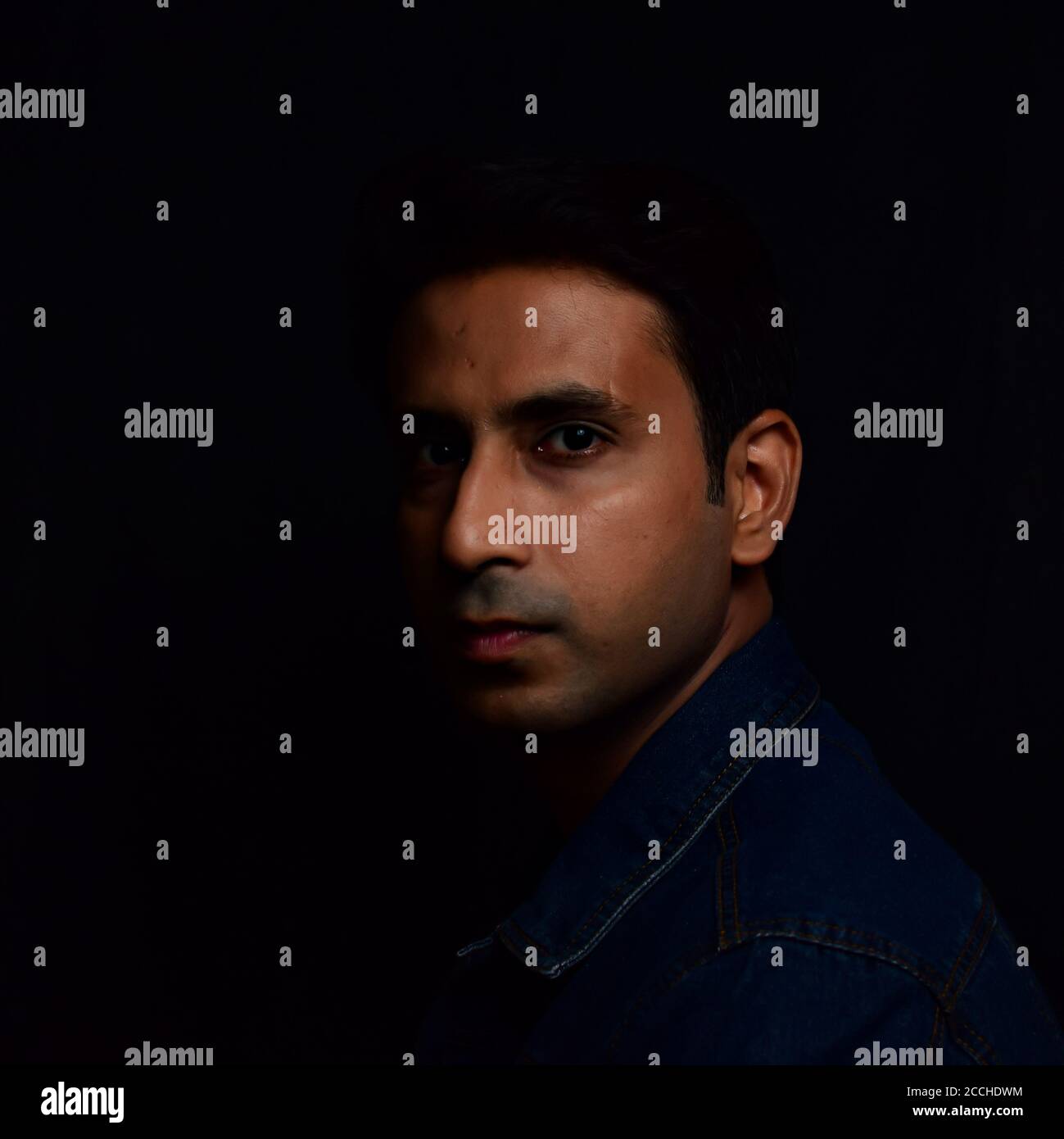 New Delhi India – March 30 2020 : Man portrait, smart casual man ...