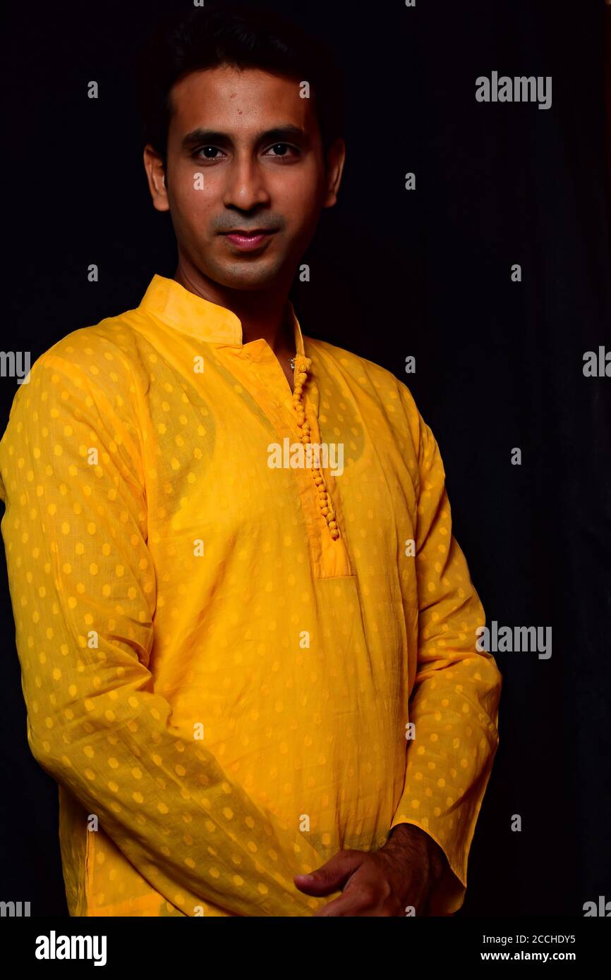 New Delhi India – March 30 2020 : Man portrait, smart casual man ...