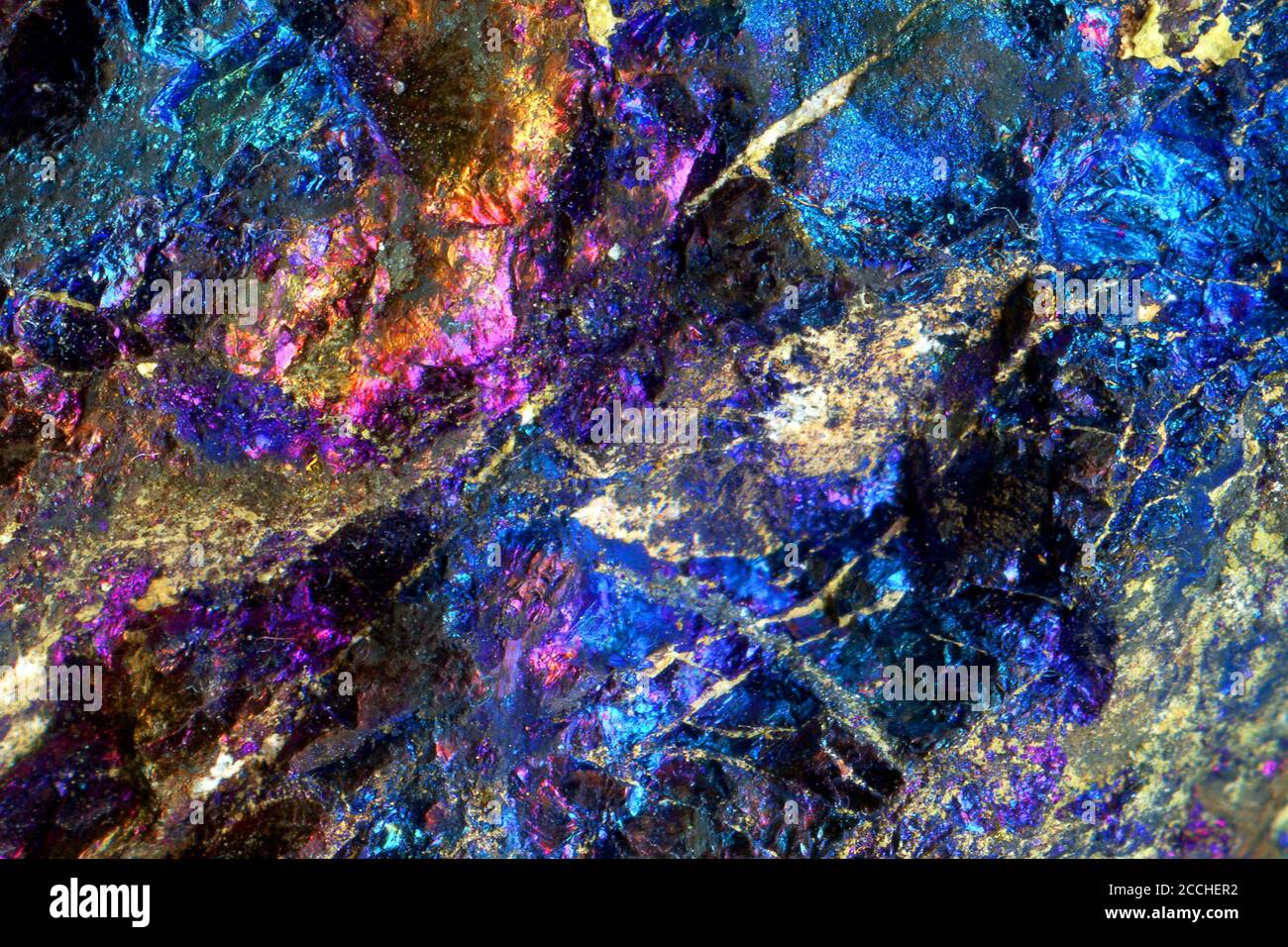 color chalcopyrite as very nice mineral background Stock Photo - Alamy
