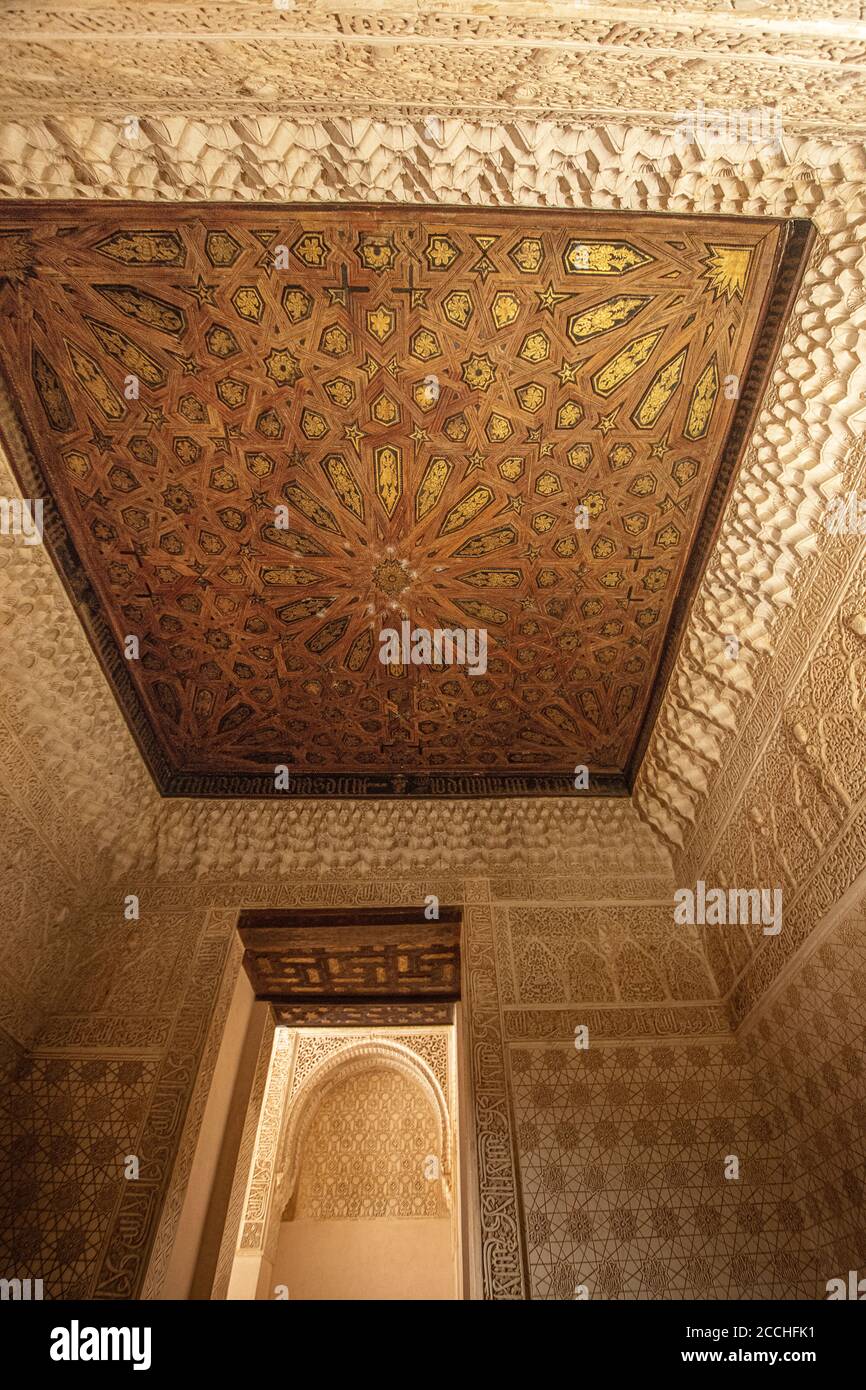 Alhambra rebuilt in the mid-13th century by the Nasrid emir Mohammed ...