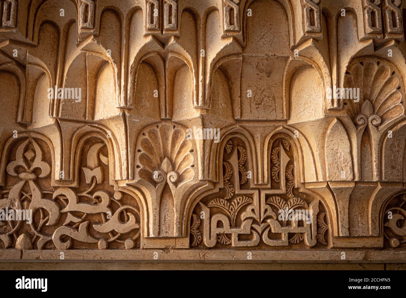 Alhambra rebuilt in the mid-13th century by the Nasrid emir Mohammed ...