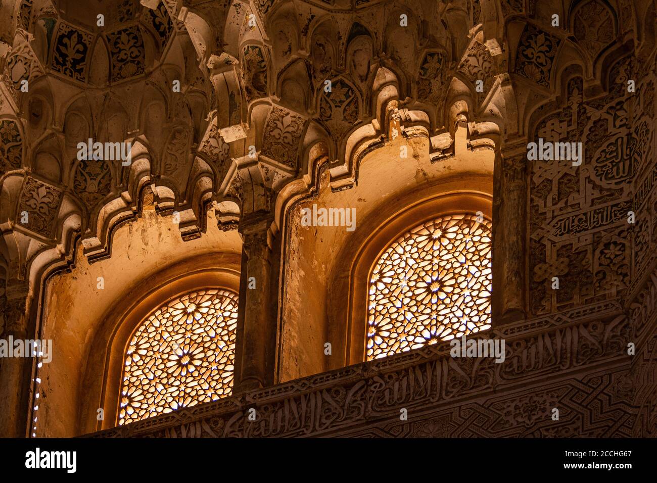 Alhambra rebuilt in the mid-13th century by the Nasrid emir Mohammed ...