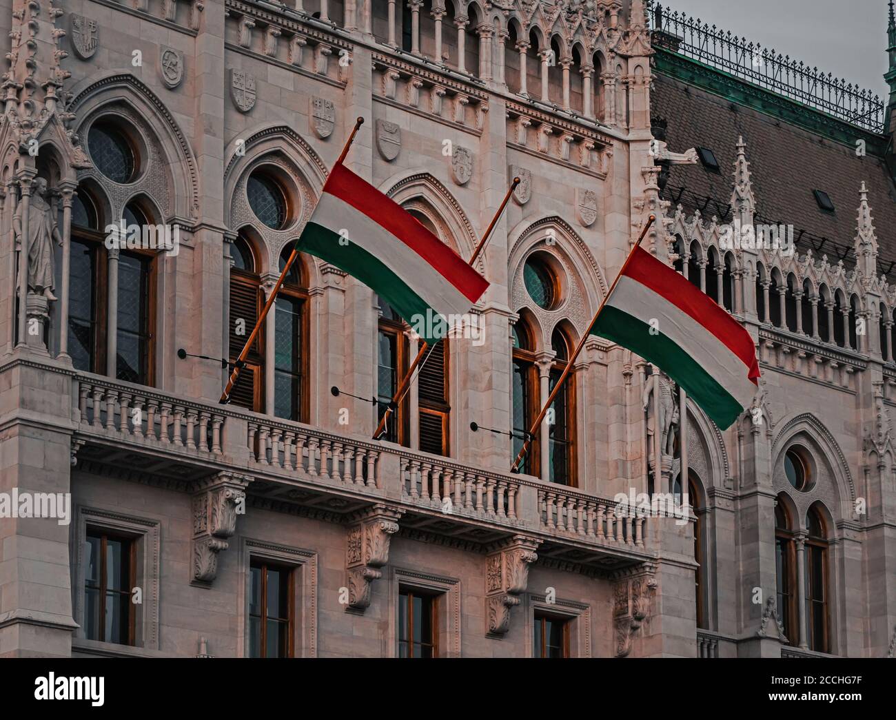 Hungarian flags hi-res stock photography and images - Alamy