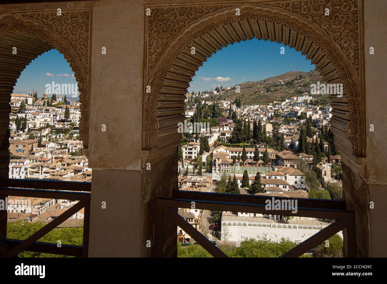 Alhambra rebuilt in the mid-13th century by the Nasrid emir Mohammed ...