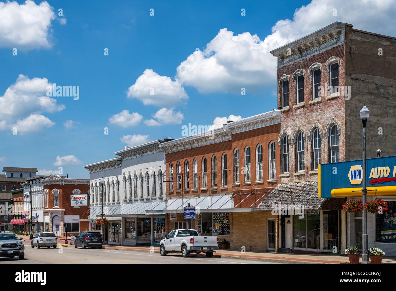 Midwest main street hi-res stock photography and images - Alamy